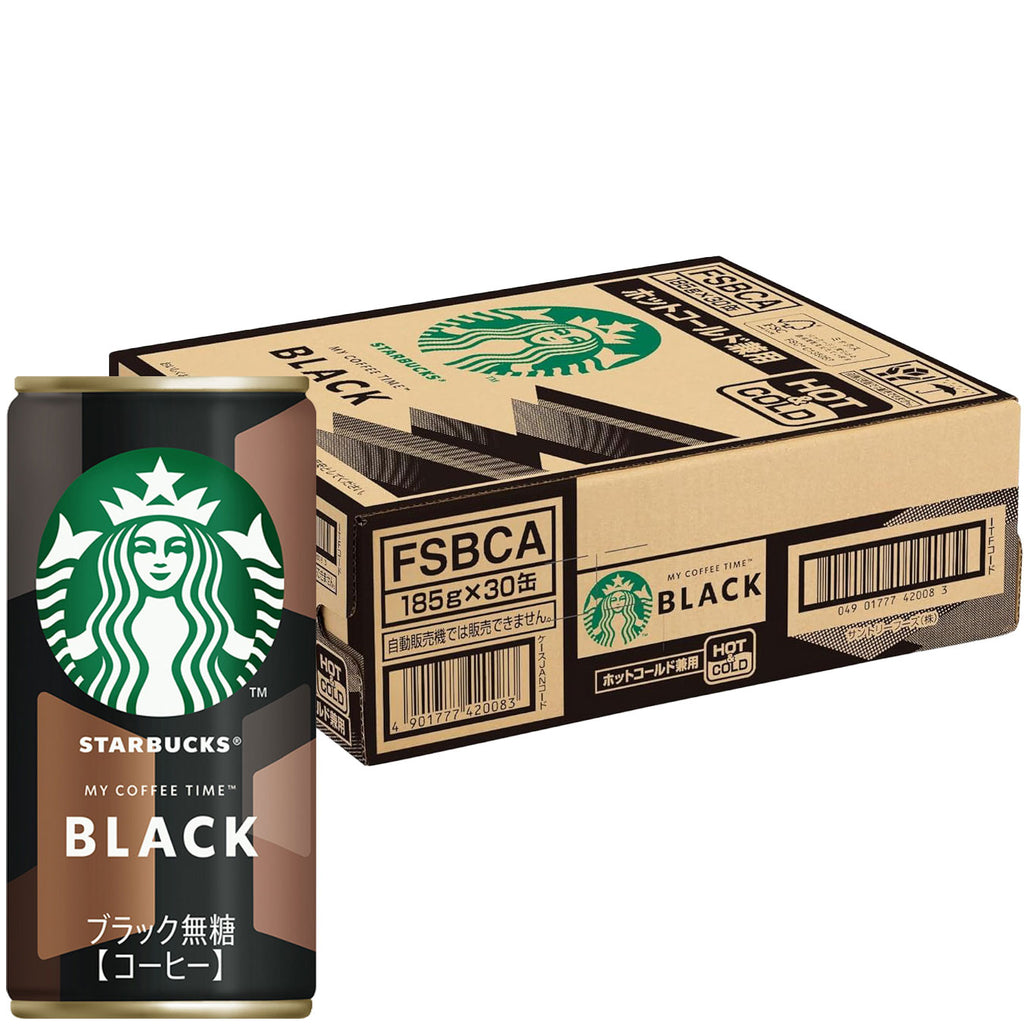 サントリー スターバックスブラック 185g 缶 × 1ケース / 30本